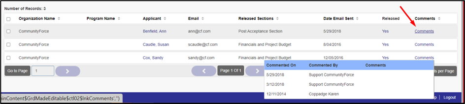 Section Release - Section Release Overview – CommunityForce