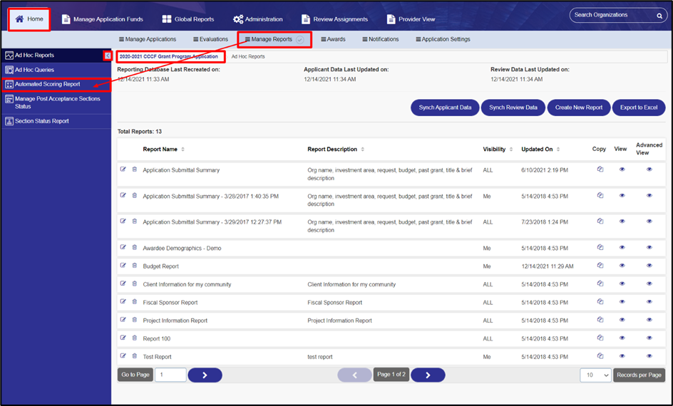 Automated Scoring Report Overview Of The Automated Scoring Communityforce 