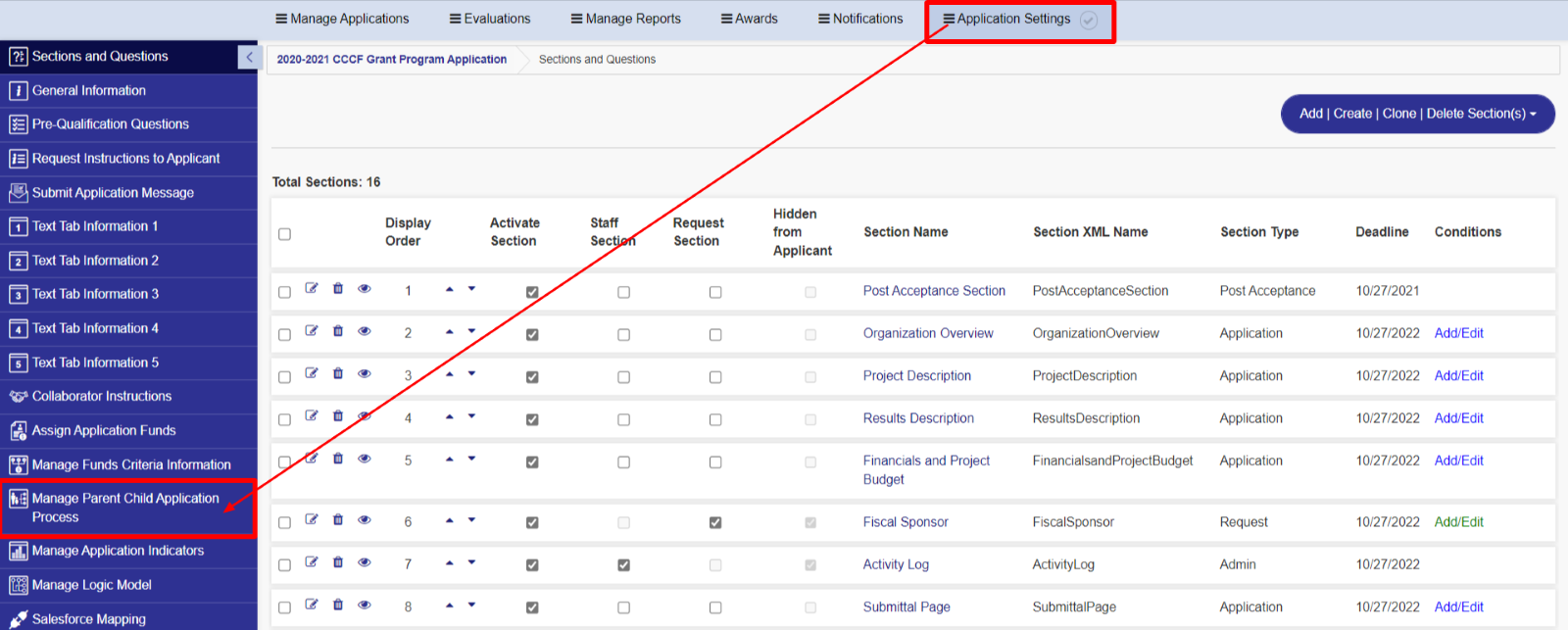 Manage Common Application - Create the Common Application Process ...