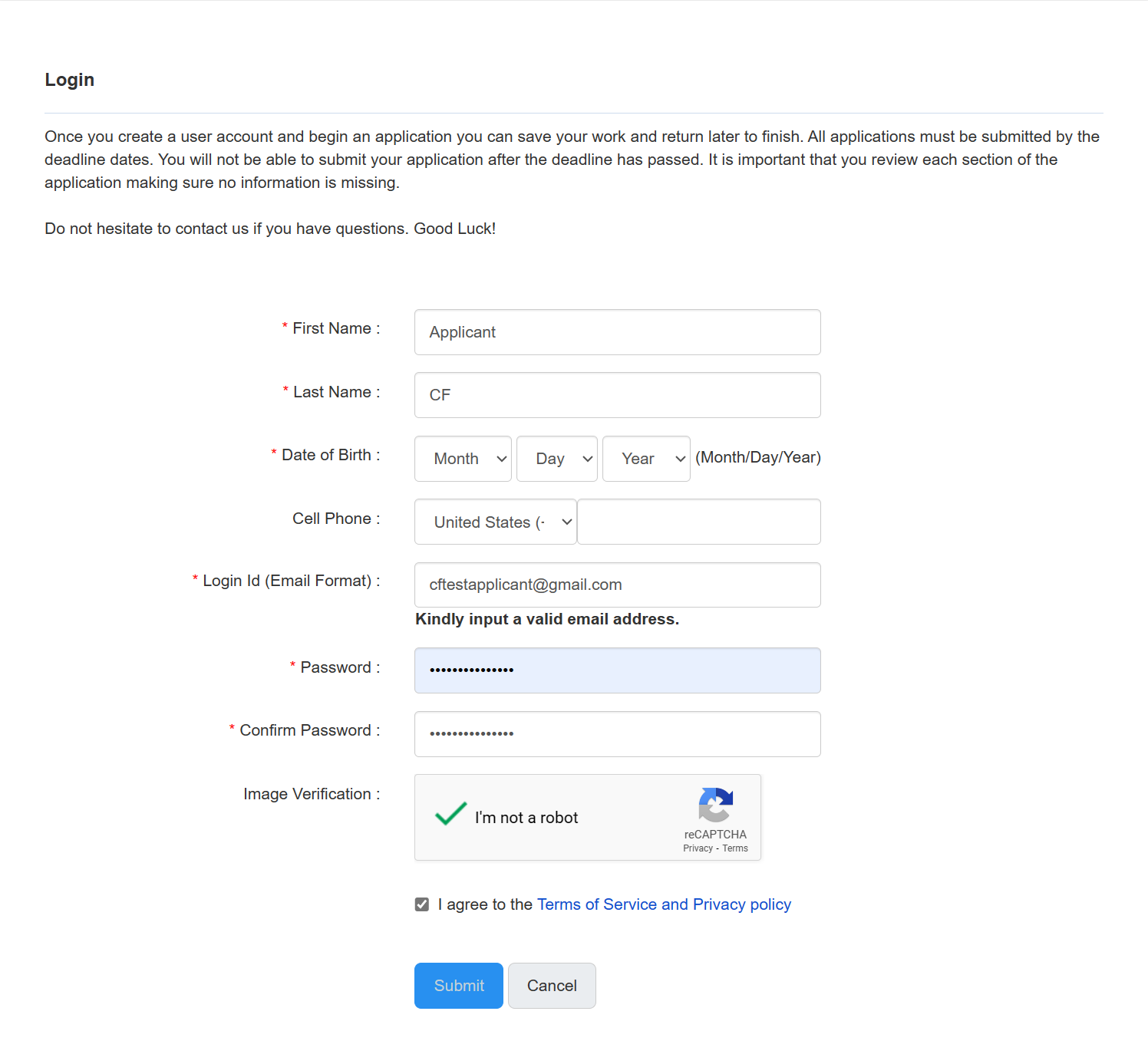 1. Creating/Editing a User Account – CommunityForce