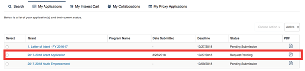 3. Accessing Your Application Form After Submission – CommunityForce