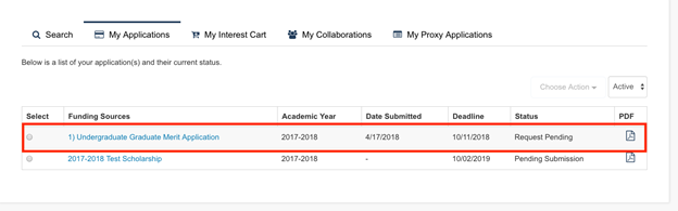 2. Completing an application Form – CommunityForce