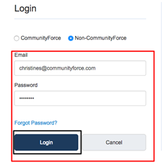 2. Completing an application Form – CommunityForce