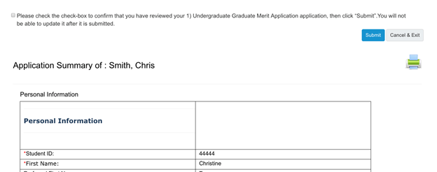 2. Completing an application Form – CommunityForce
